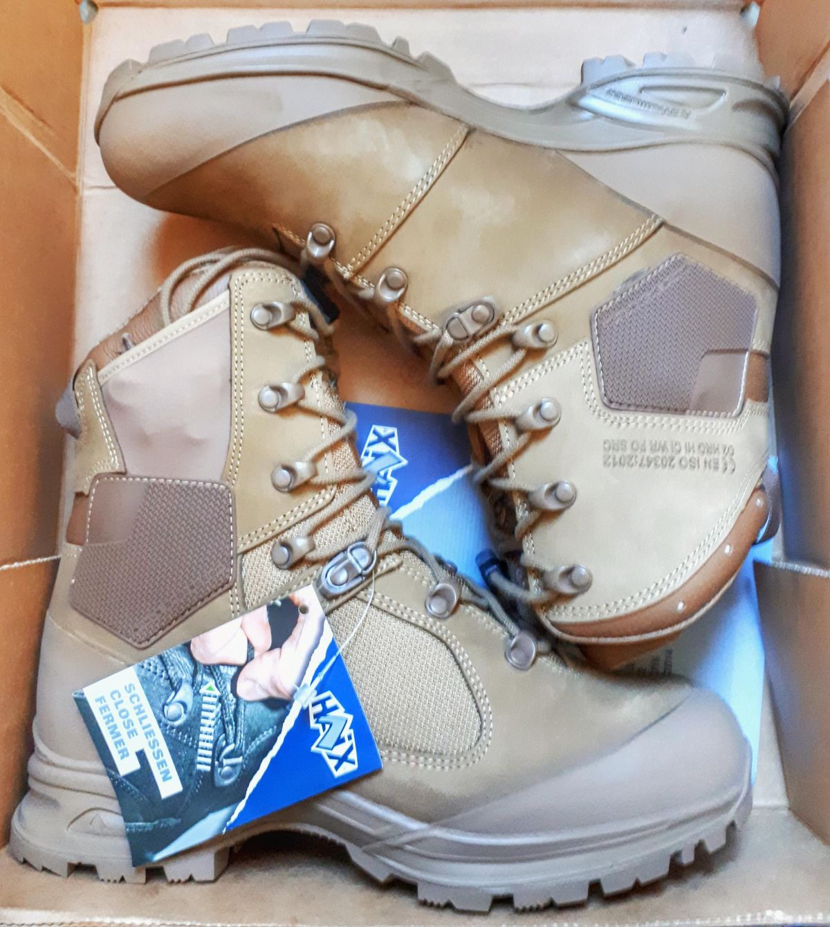 Haix Nepal Pro Desert bakancs teszt